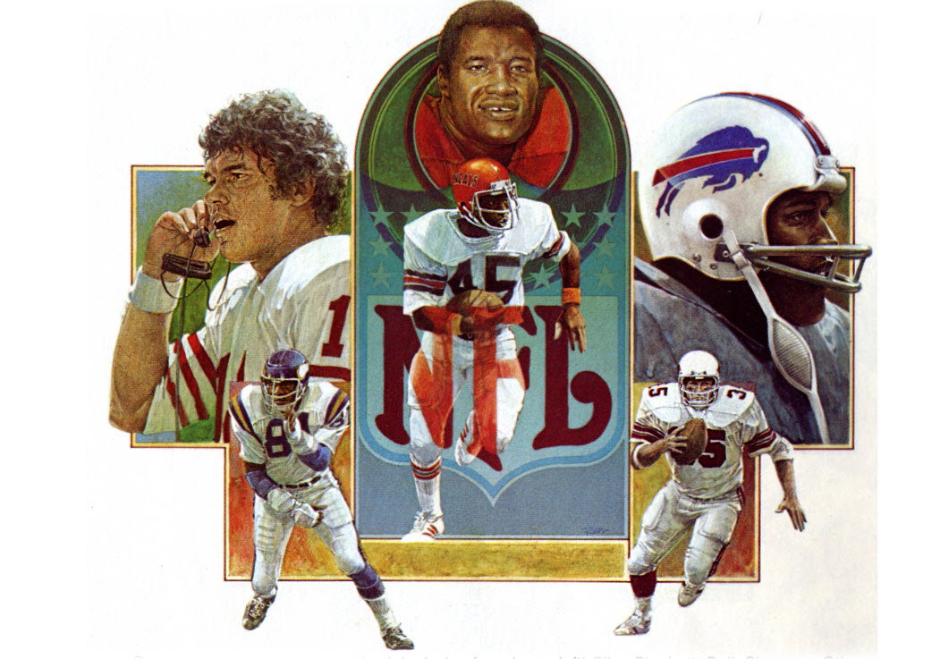 Pro Football Journal Presents: NFL Art: NFL Art by Chuck Ren