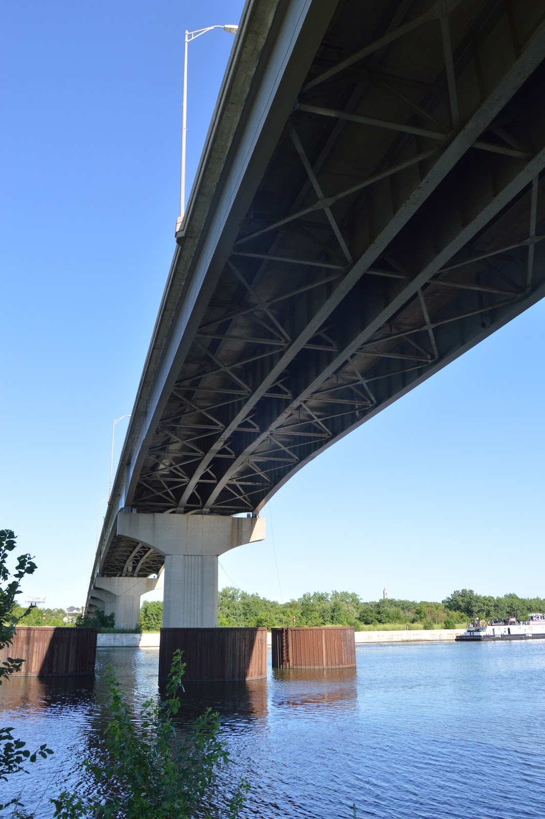 Industrial History: 9th Street Bridges (IL-7) over Des Plaines River ...