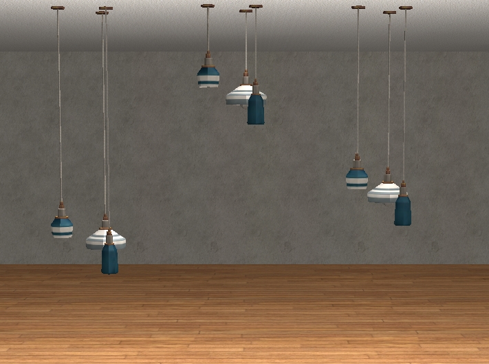 TheNinthWaveSims: The Sims 2 - The Sims 4 Tiny Living Ceiling Lights ...