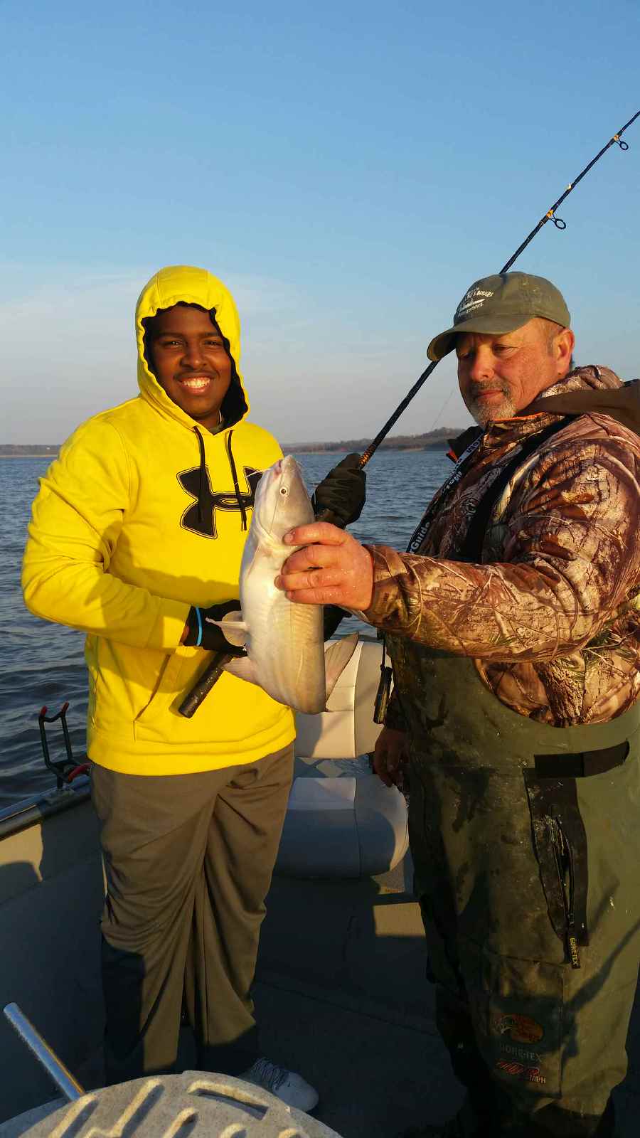 Larry's Hook Line and Sinker: Catfishing on Keystone Lake 2/13/16