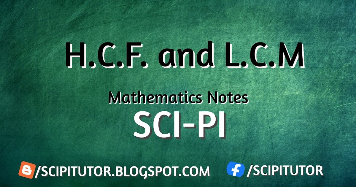 HCF and LCM (Algebraic Expressions) - Unit 8 | Class 10 | Notes and ...