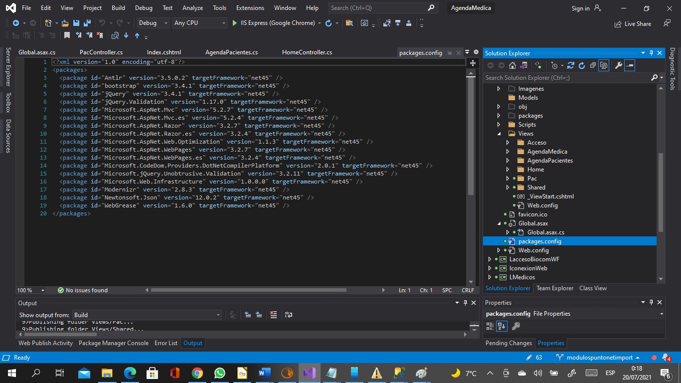 Patron MVC (Model View Controller)