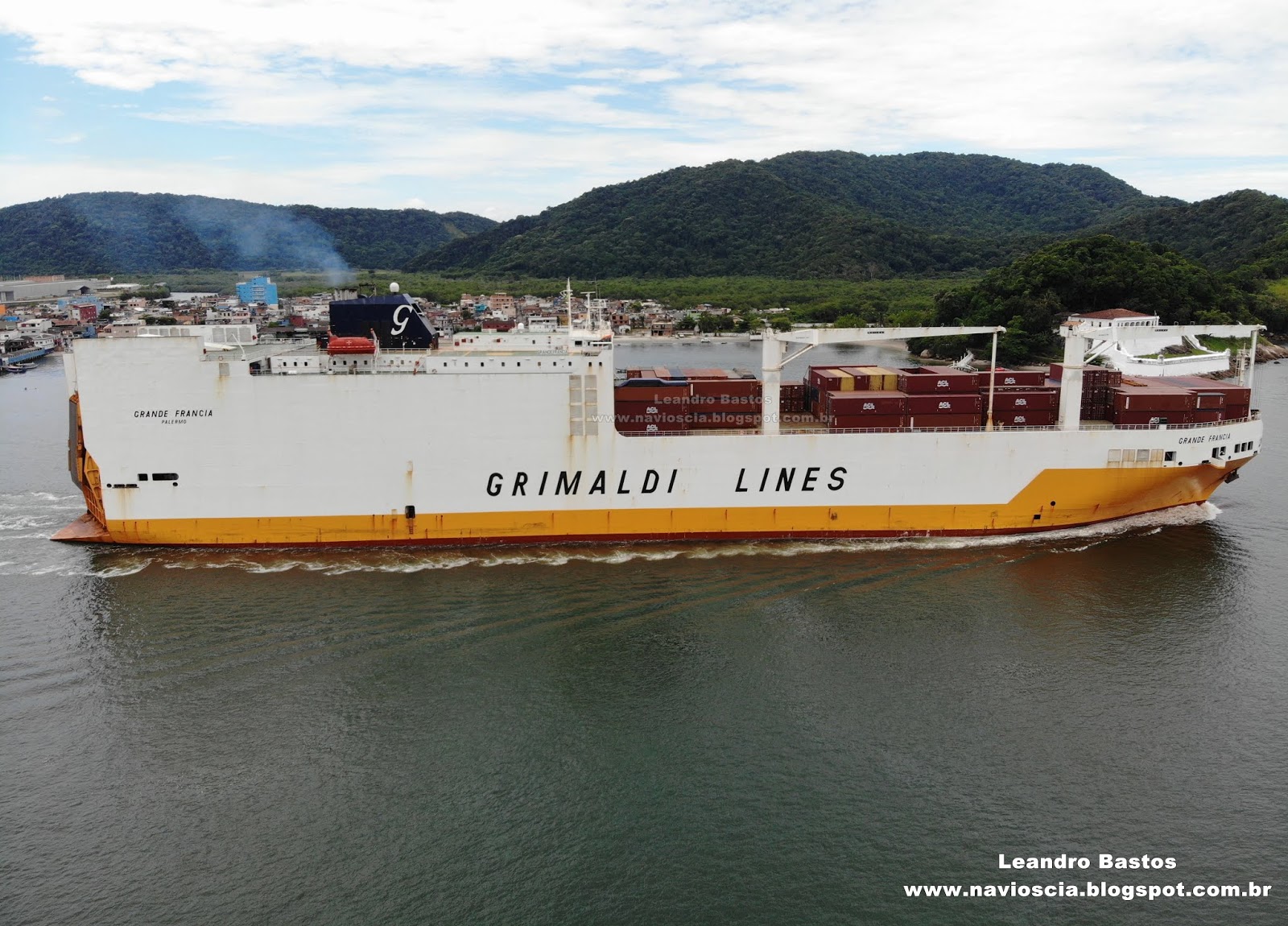 Navios de Santos & CIA: Navio GRANDE FRANCIA