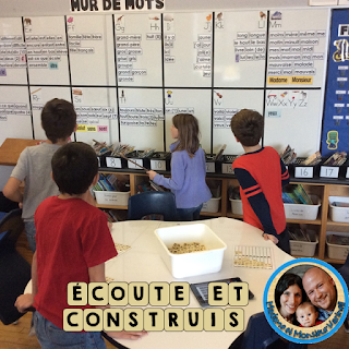 La classe de M. Hartnell: French Literacy Centers