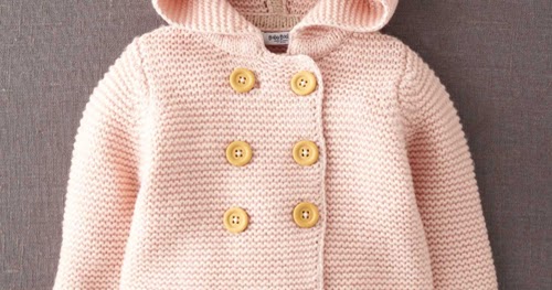 Amazing Knitting: Breasted Hooded Jacket - Free Pattern