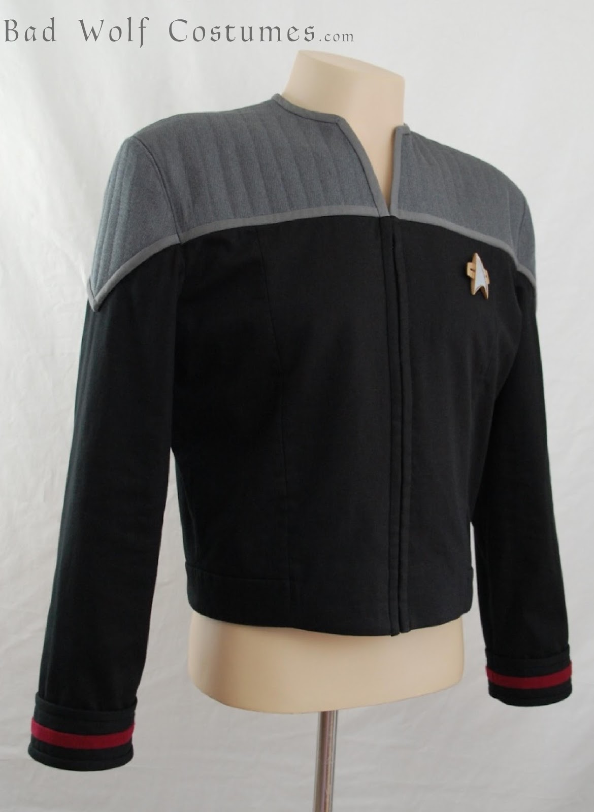 Bad Wolf Costumes: Star Trek: DS9/NEM Captain Jacket Sewing Pattern