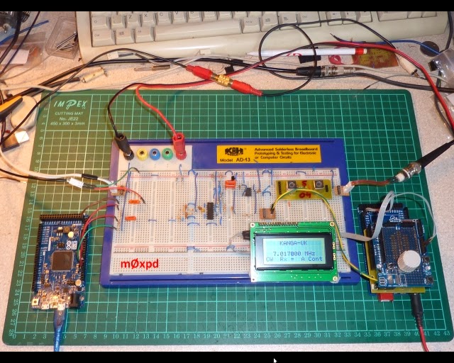 m0xpd's 'Shack Nasties': Arduino SDR