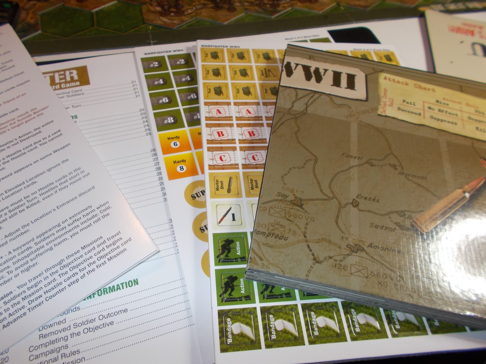 The Gen.: WARFIGHTER: THE WORLD WAR TWO COMBAT CARD GAME.