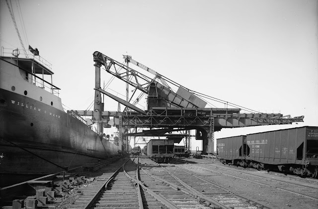 Industrial History: Hulett Iron Ore Unloaders