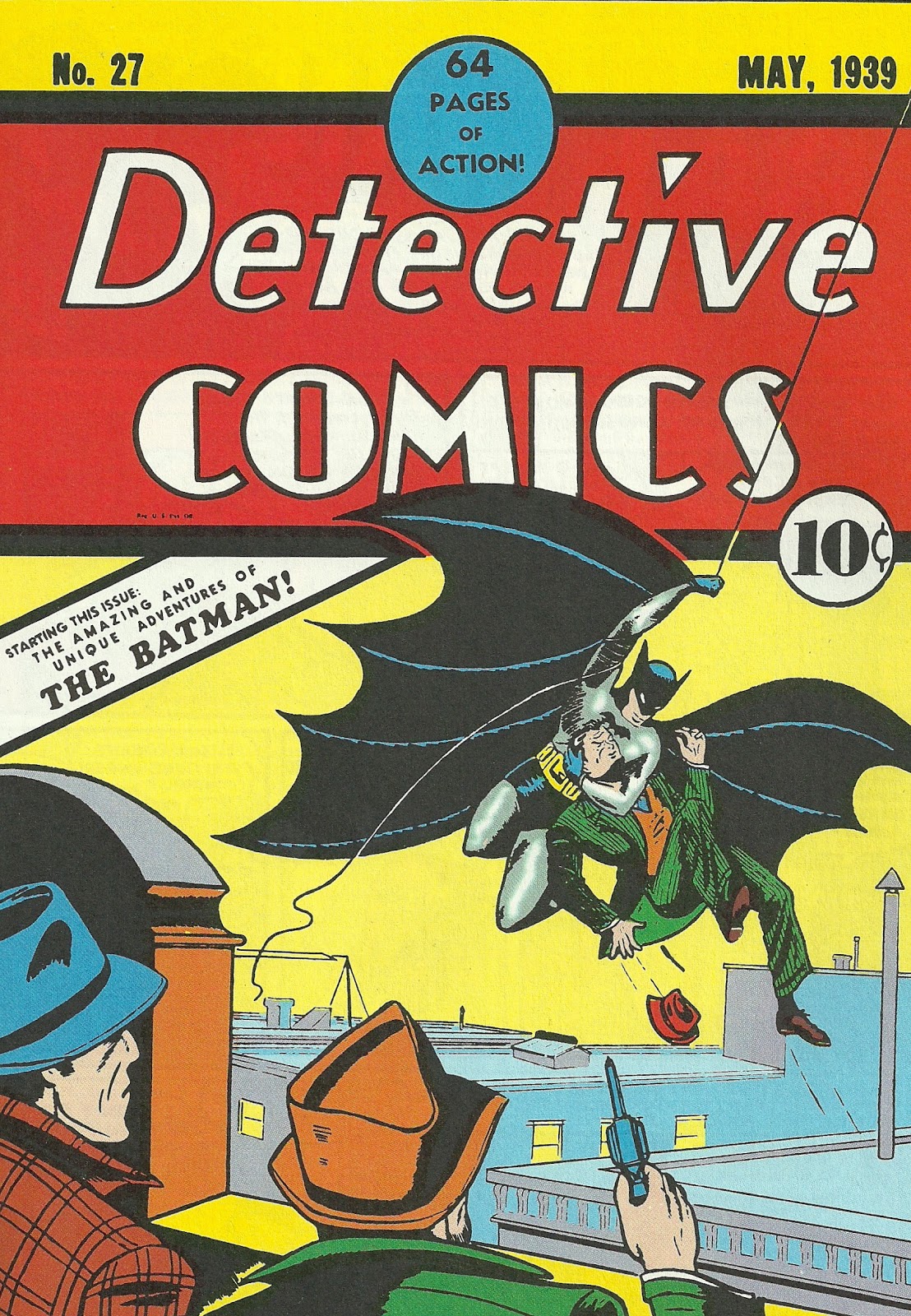The Comic Book Historian: Detective Comics 27