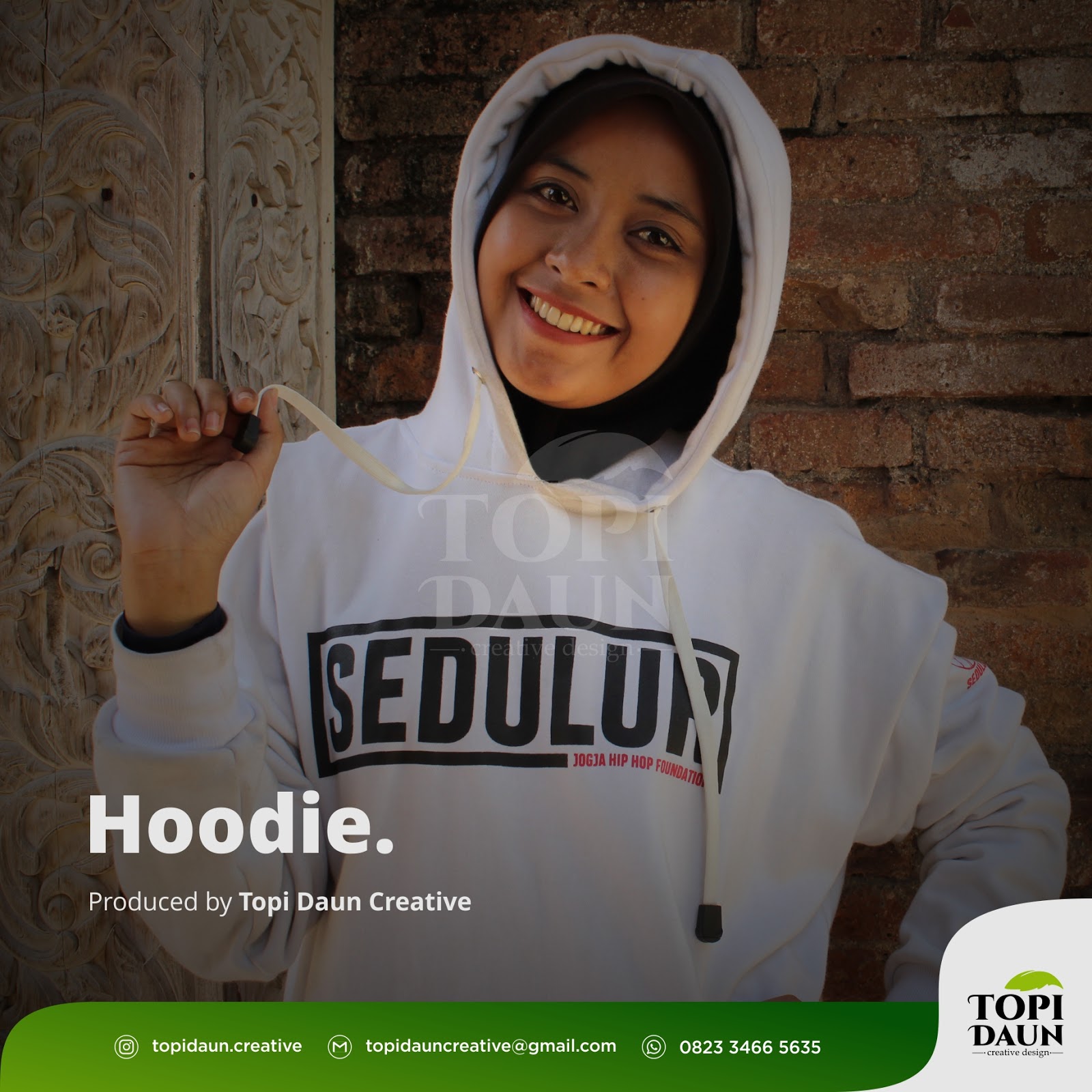 Sample Hodie - TOPI DAUN CREATIVE
