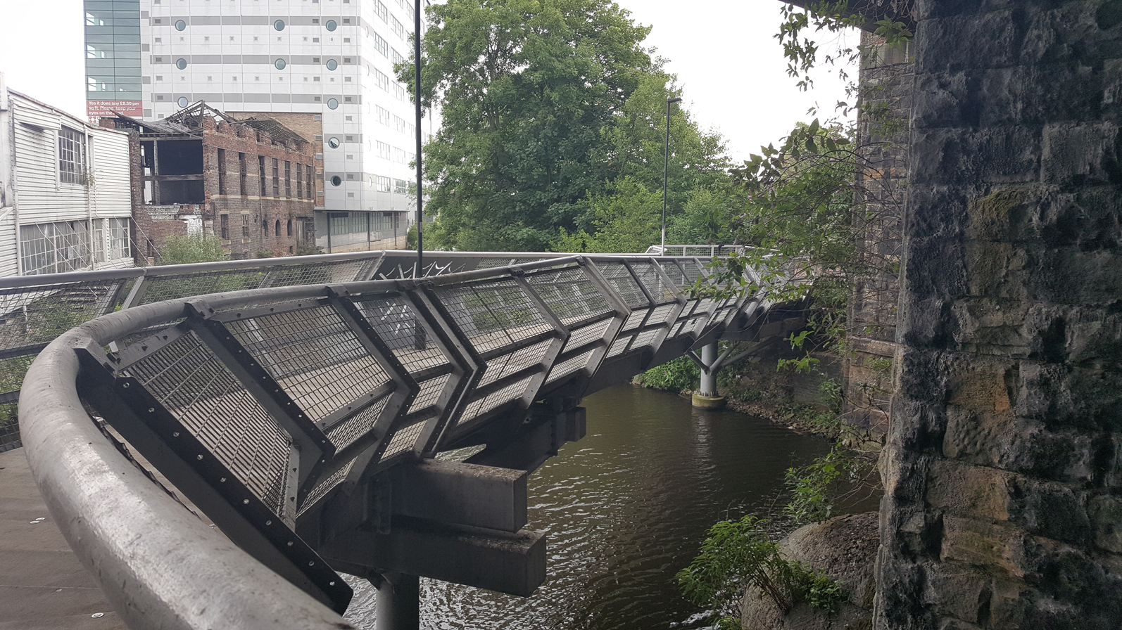 The Happy Pontist: Yorkshire Bridges: 12. Cobweb Bridge, Sheffield