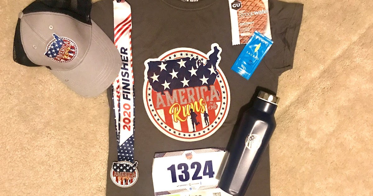 RunNerd Girl: America Runs Virtual 5K SWAG Breakdown