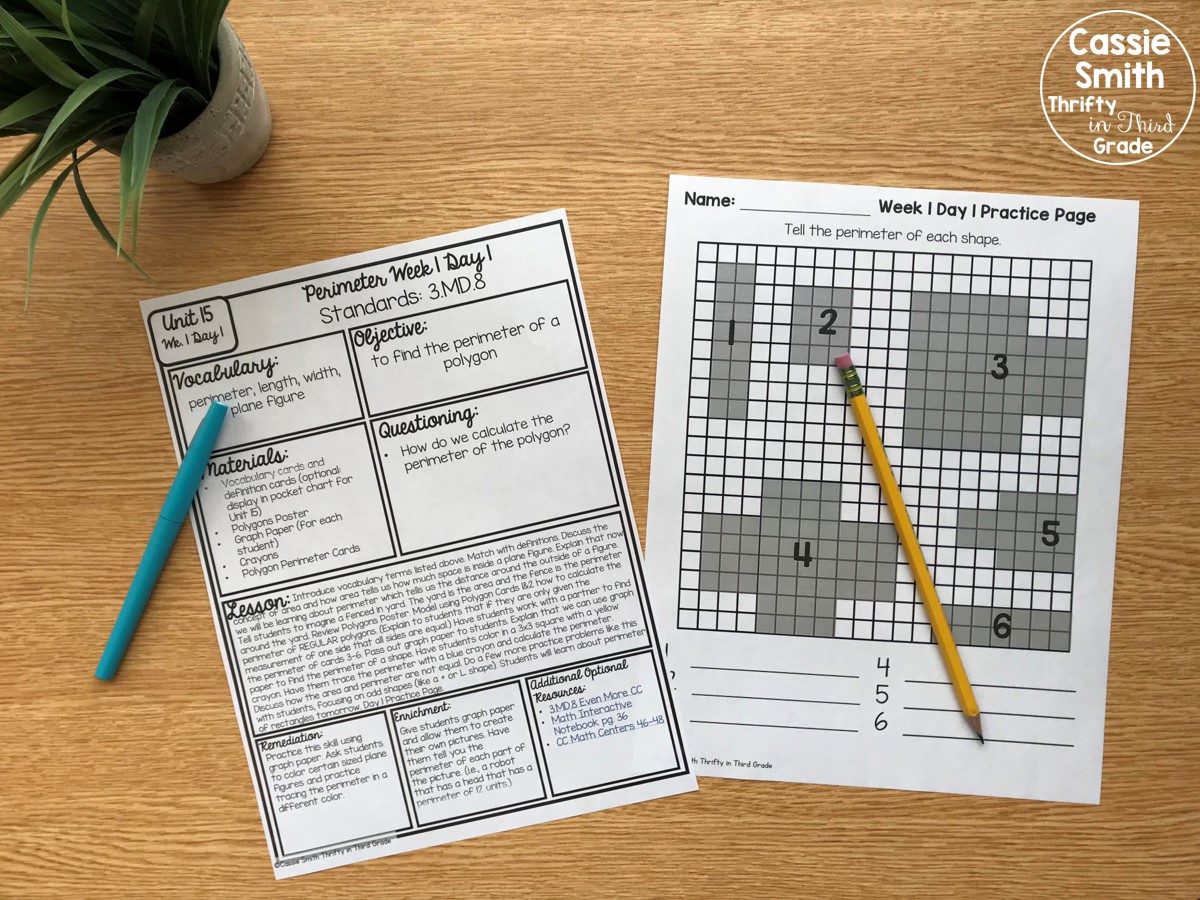 3rd Grade Guided Math - Thrifty in Third Grade