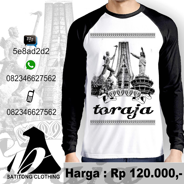 KAOS TORAJA DISTRO BATITONG CLOTHING: Kaos Distro Toraja Batitong Clothing