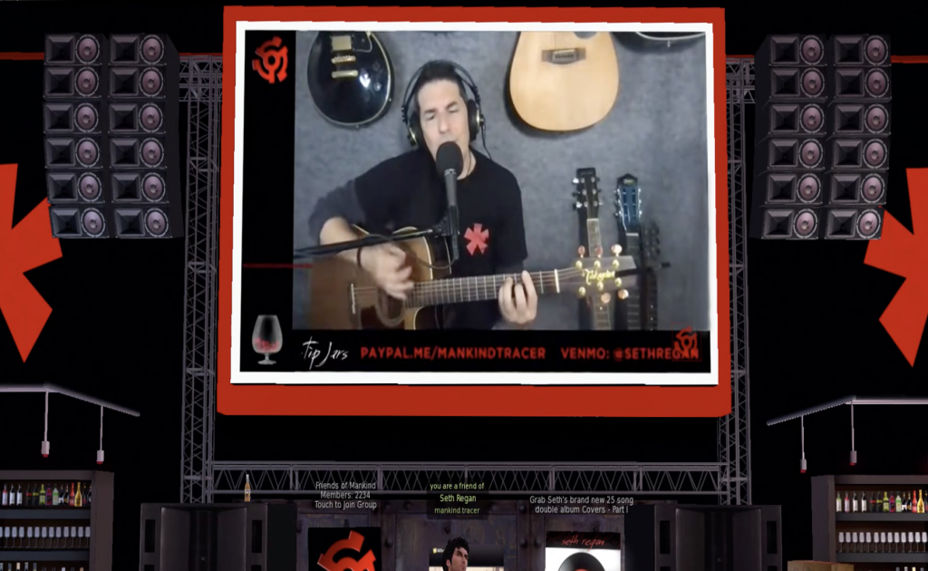 Seth Regan Does It Again with Live Streamed RL Video in SL! ~ The SL ...