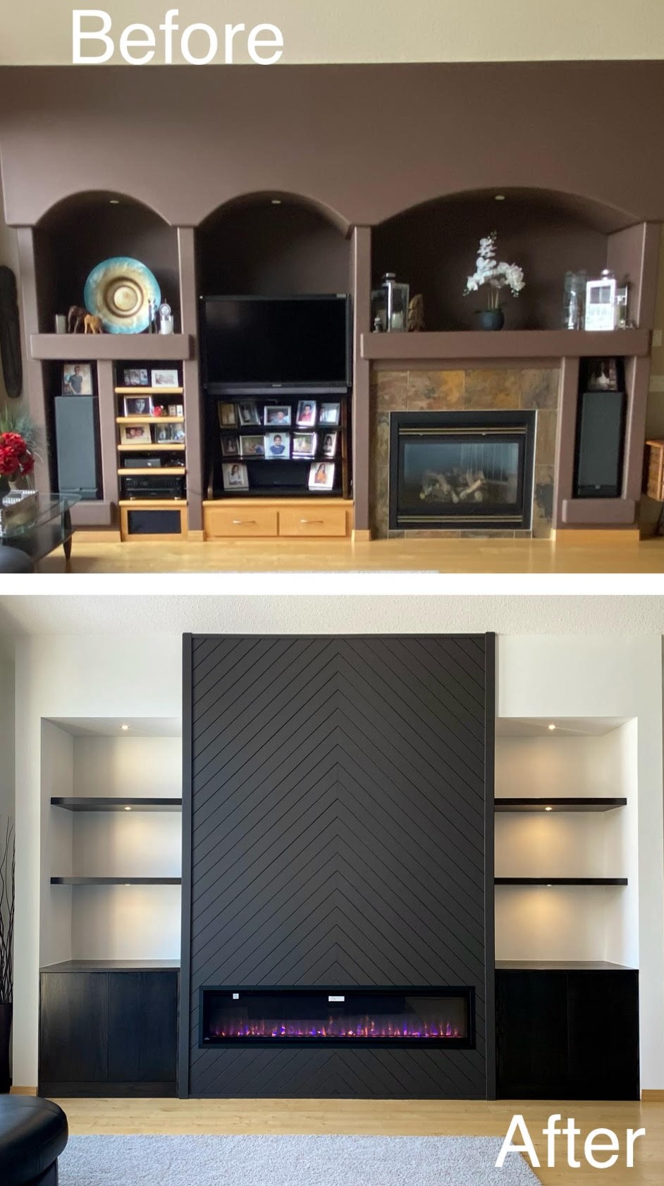 I Love Doing All Things Crafty: Modern Built In Wall Unit - Using the ...