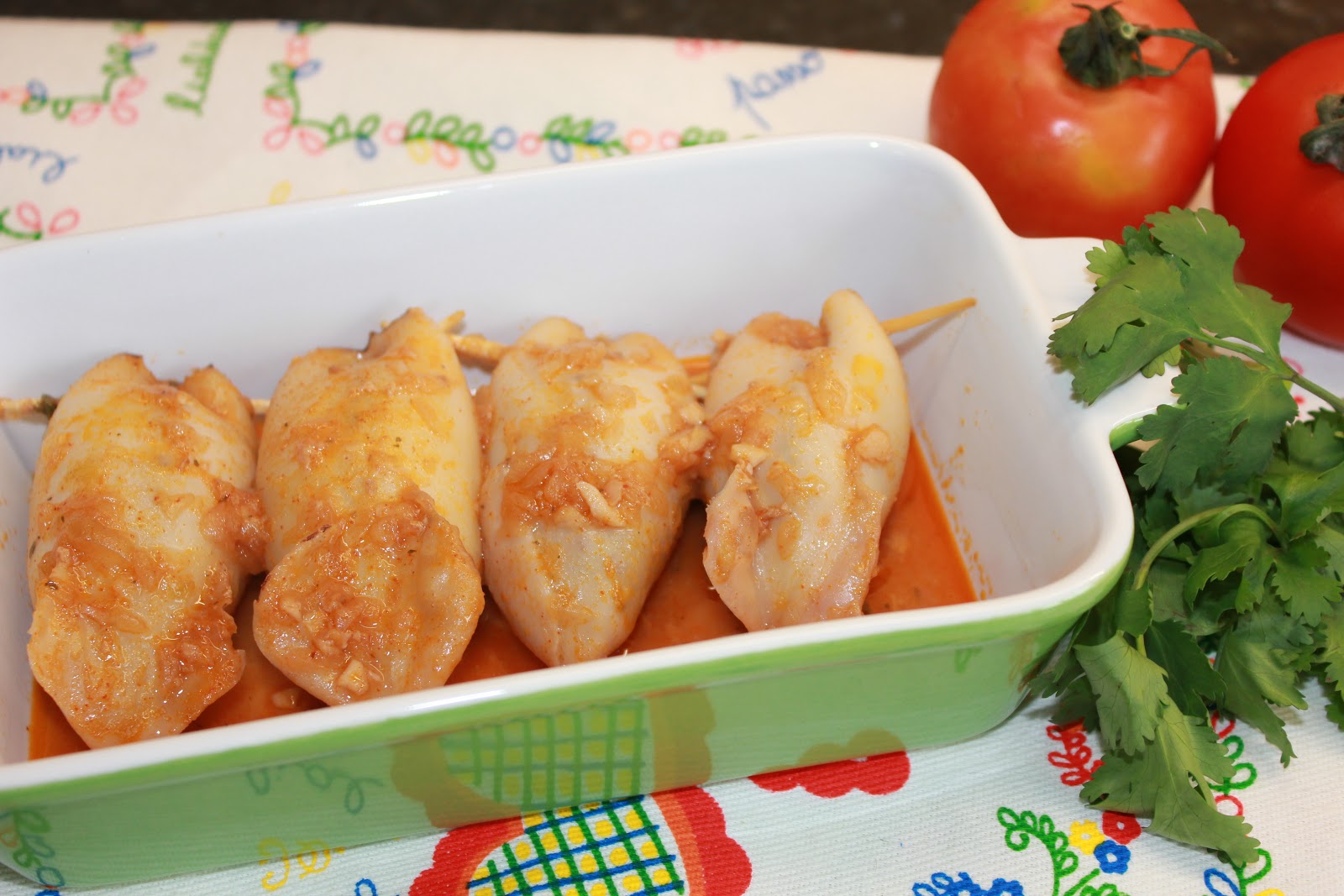 Mística de Sabores: Lulas Recheadas