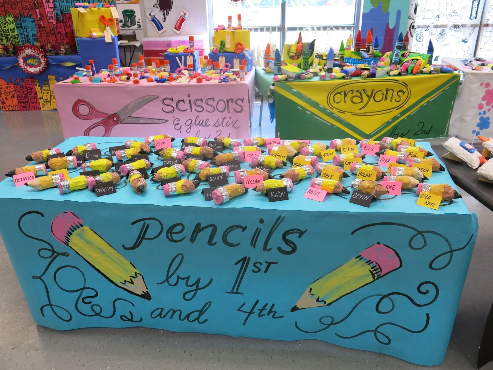 Cassie Stephens: elementary art show