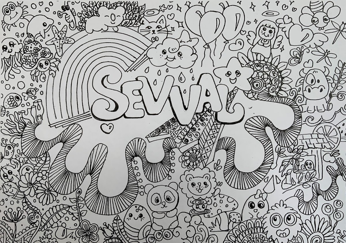 9 Harika Boyama Sayfası Doodle Çizimleri – Etkinliklerim.com