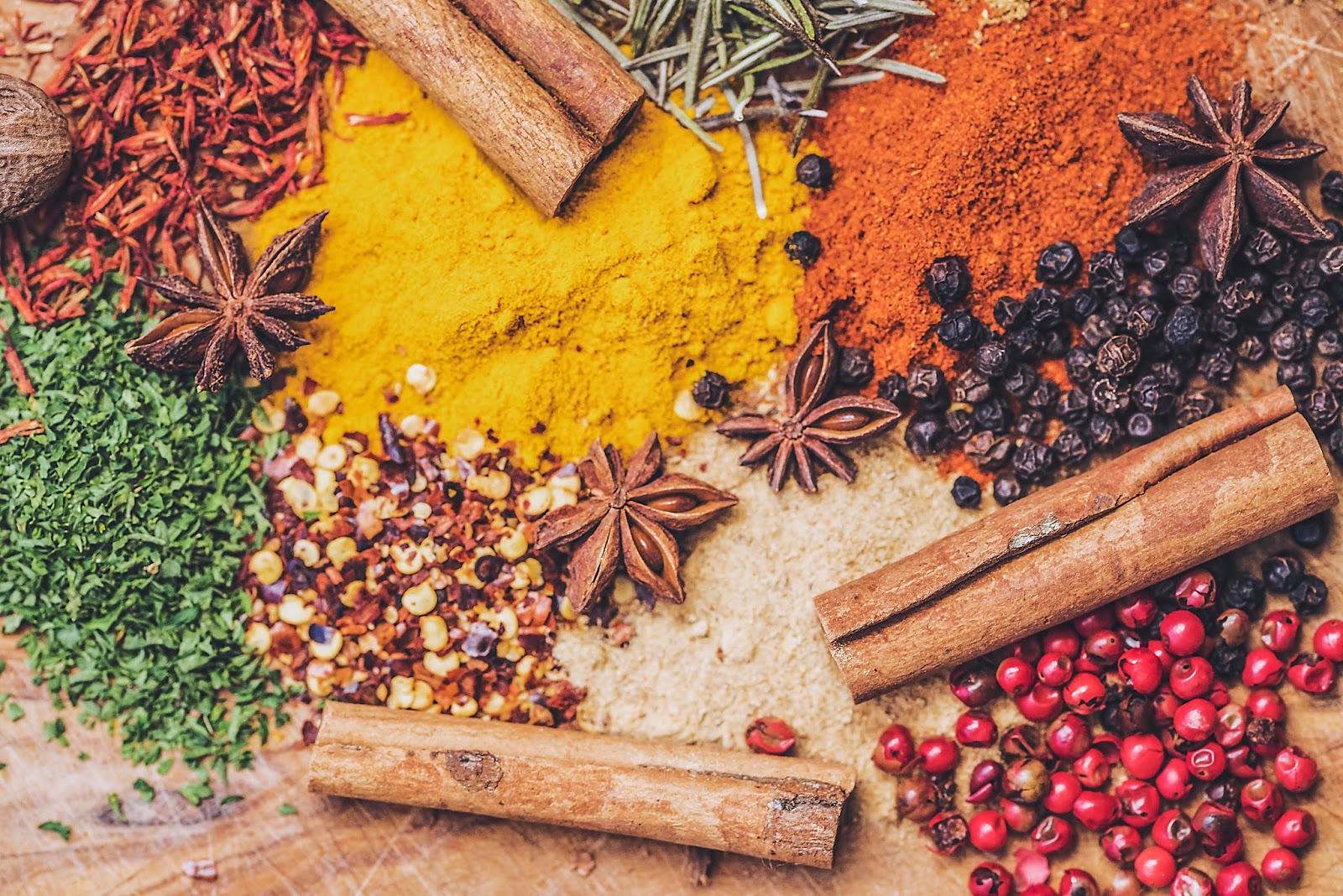 Seven Healthy Spices for Your Autumn Recipes