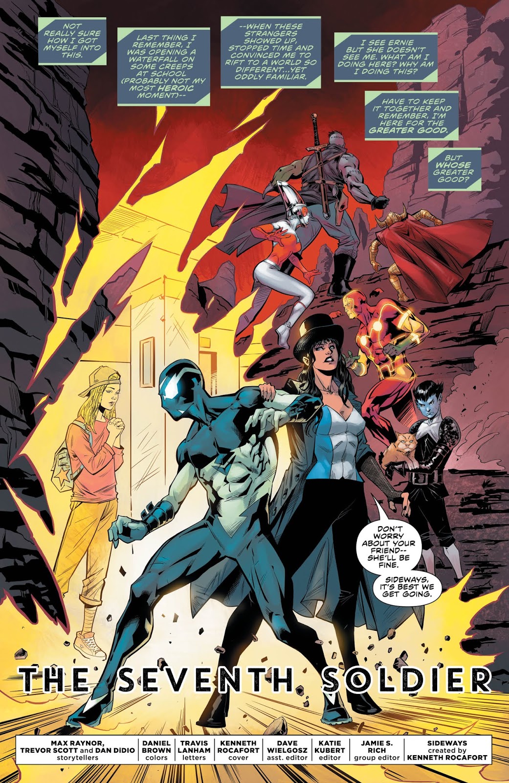 Weird Science DC Comics: PREVIEW: Sideways #8