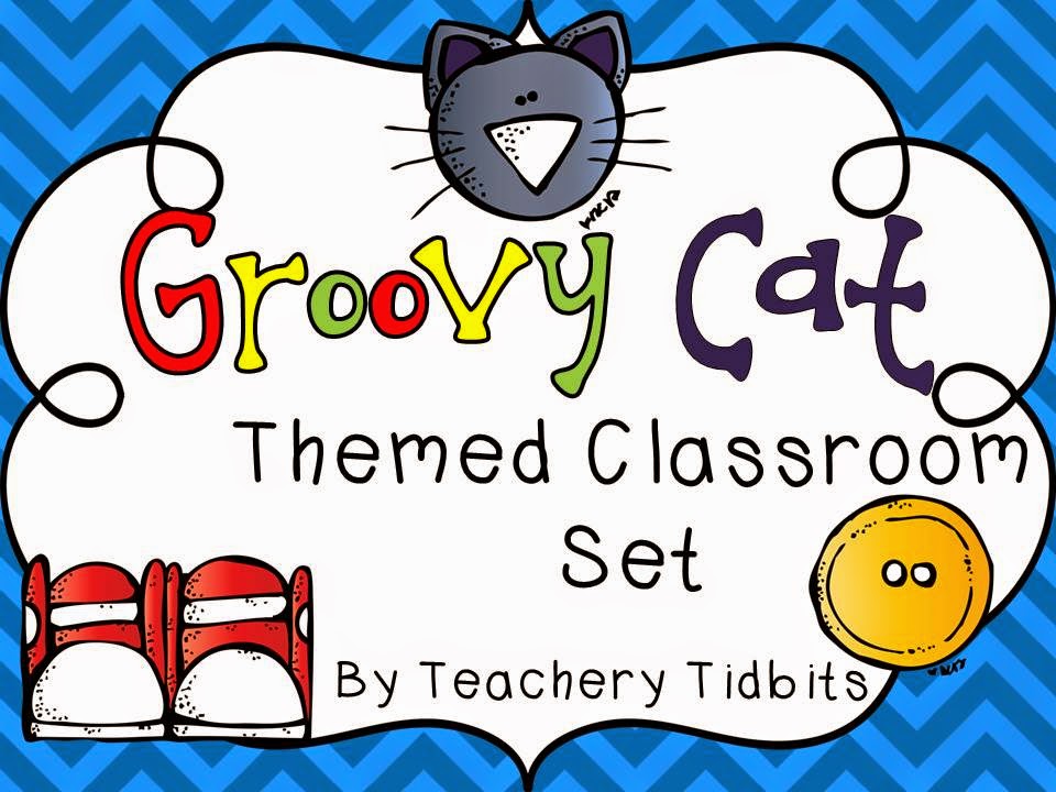 Teachery Tidbits: It's All Good! Groovy Cat Classroom