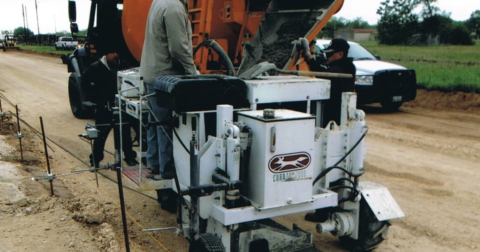 Curbing Machine: The most considerable machine for pavement