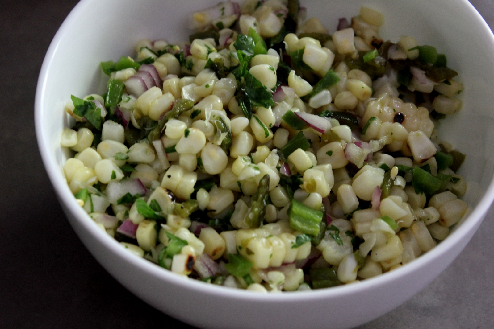 Punkie Pie's Place ...: Fresh Corn and Roasted Poblano Salsa