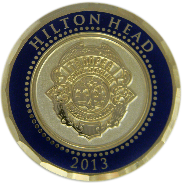 Point Emblems: National Troopers Coalition Challenge Coin