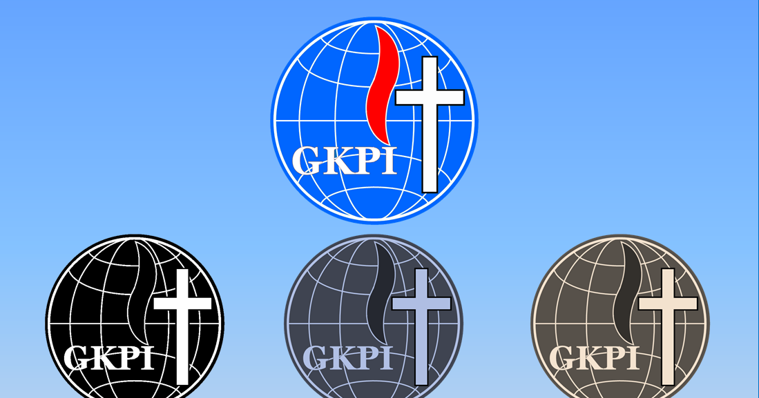 Logo GKPI Berwarna dan Hitam-Putih atau Monogram - B. Marada Hutagalung