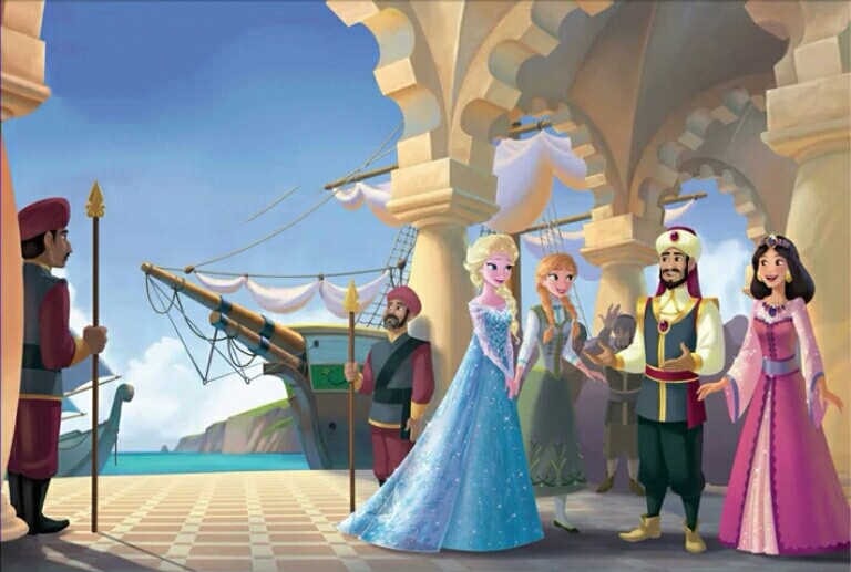 Frozen Across The Sea Story for kids || fairytales stories