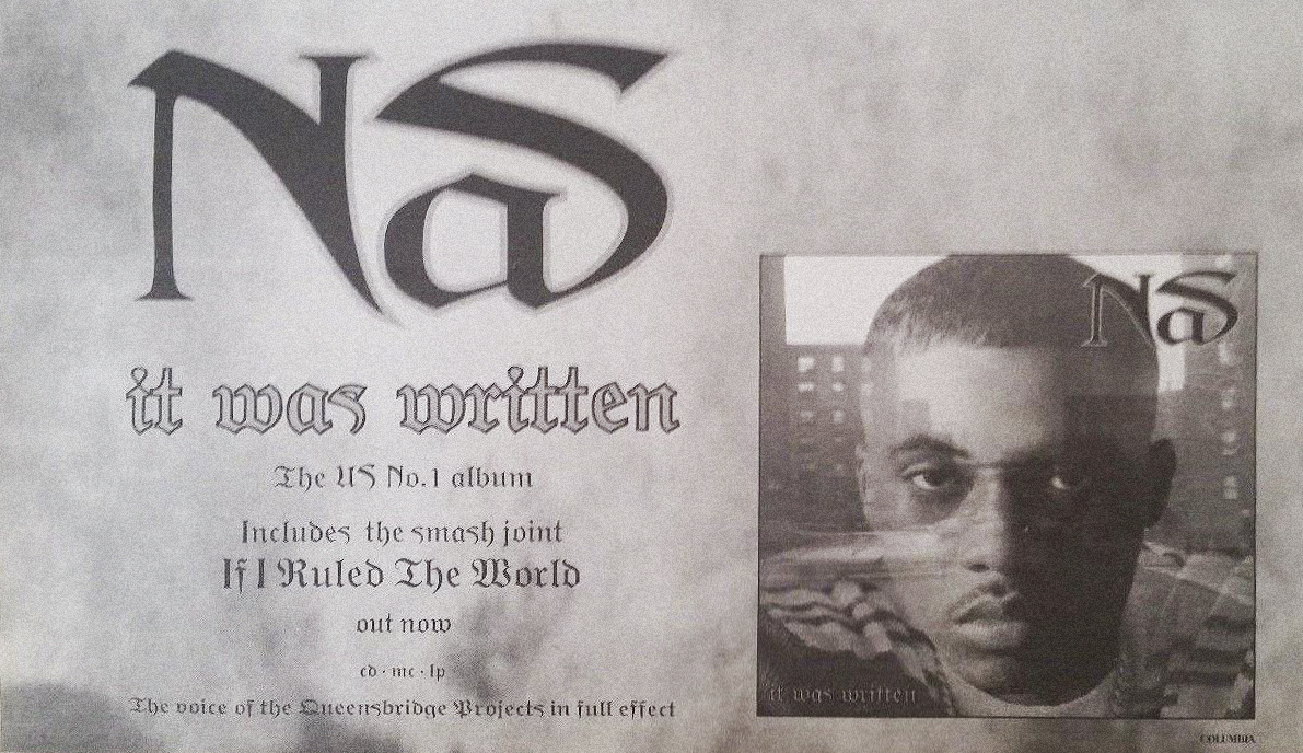 Hip-Hop Nostalgia: Nas "It Was Written" (The Source, 8/96)
