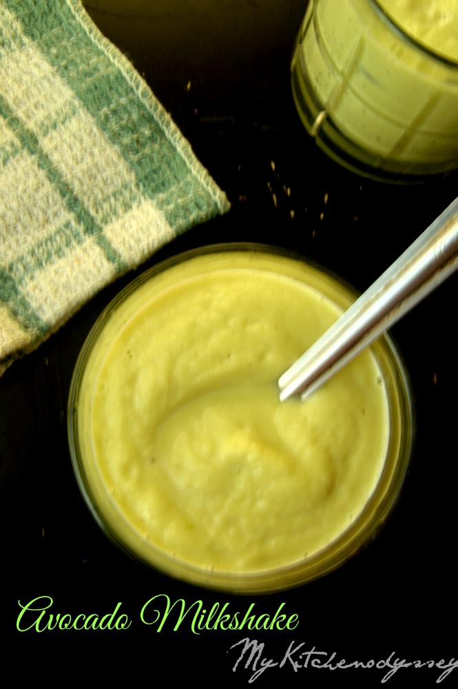 Avocado Milkshake Recipe | Milkshake Recipe