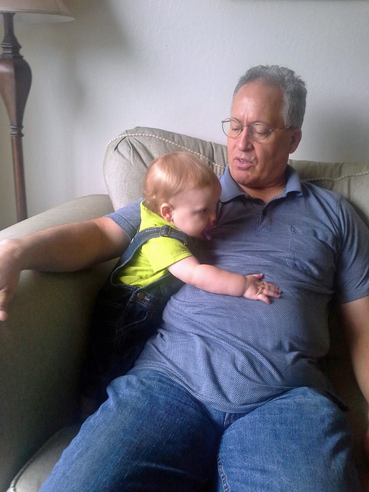 Mormon Momma with Multiple Sclerosis: Grandma Grandpa Came a Visitin'