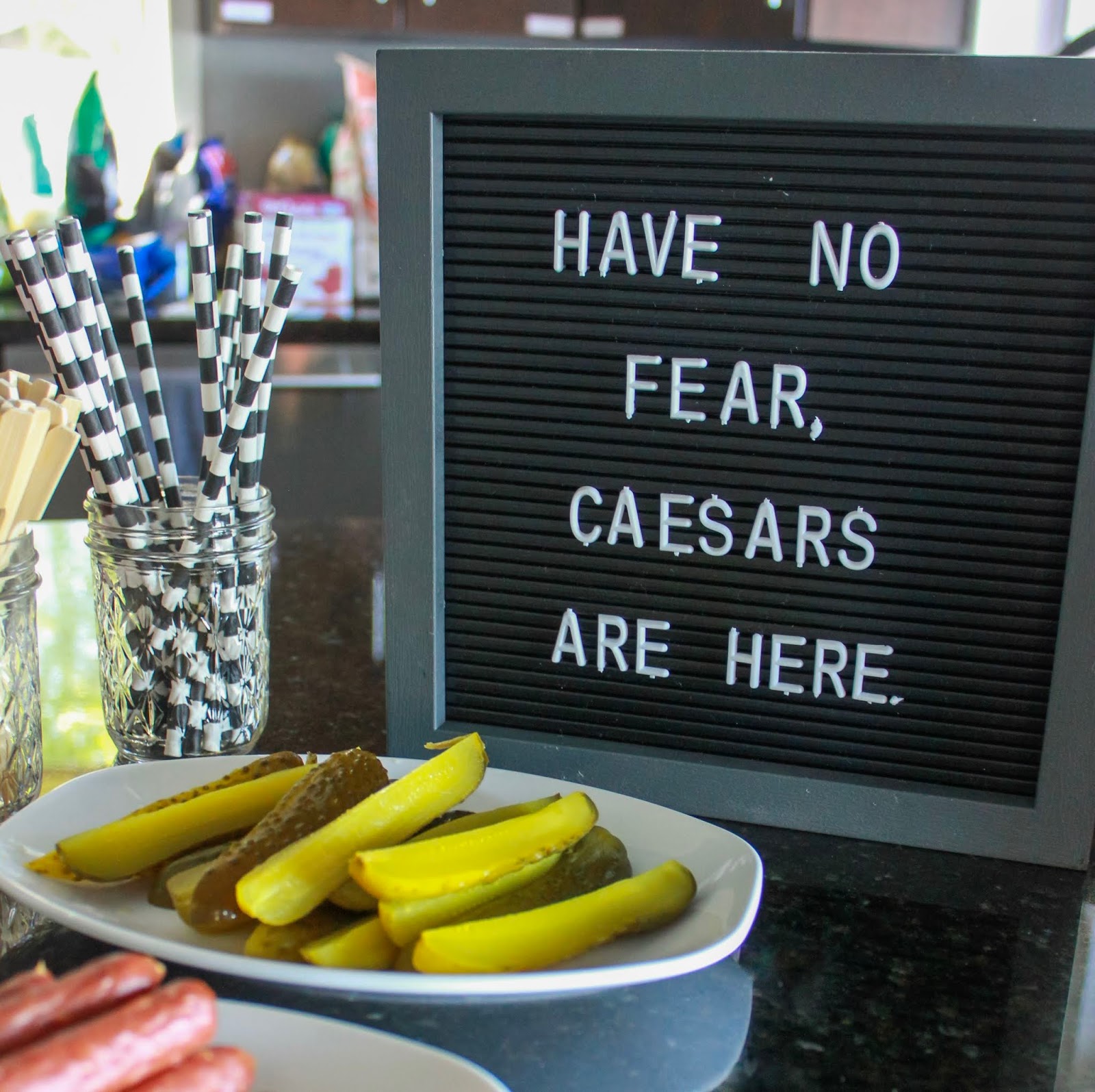 How to Make a Build Your Own Caesar Bar | To & Fro