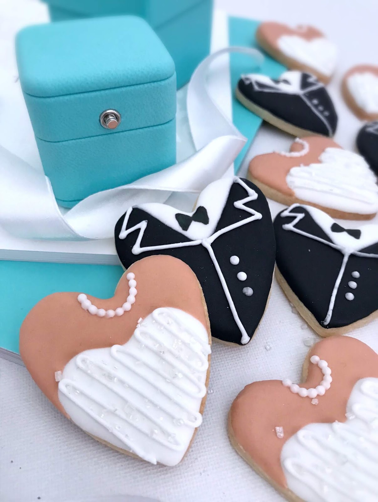 Bride & Groom Cookies