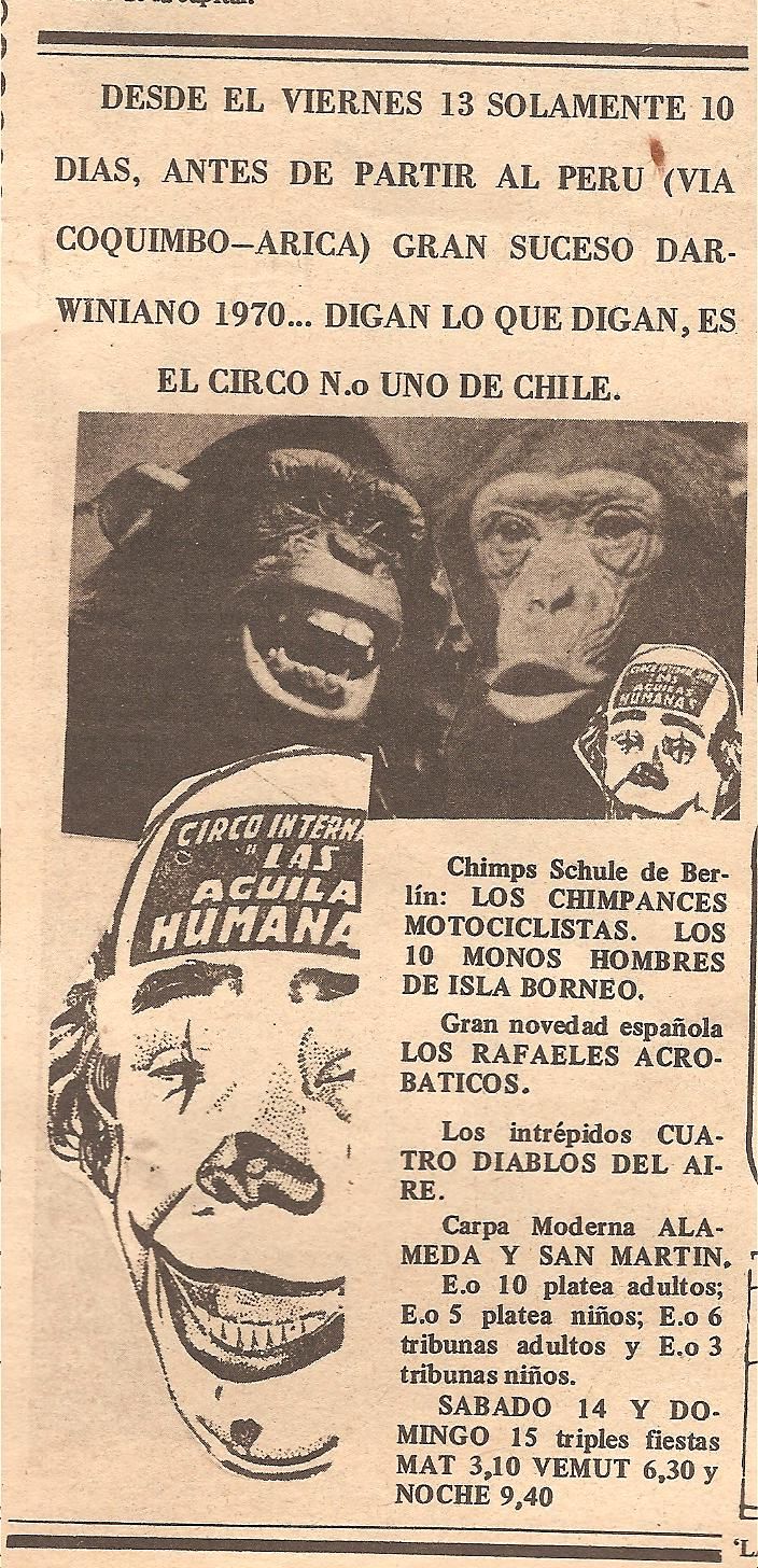 Lacunza, nostalgia de mi barrio.: El Tony Caluga y Los Circos