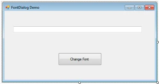C#- FontDialog Control-Trickcode - Free Source code Download & Tutorials-Trickcode