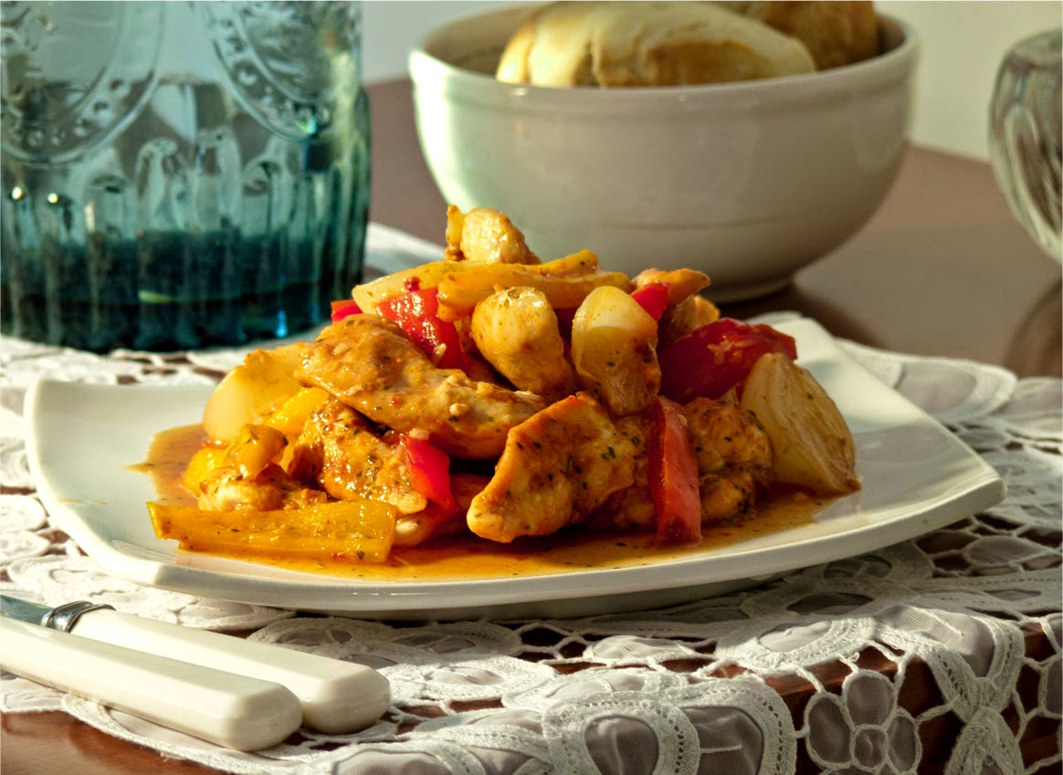 COOKCINANDO POR AHI : Pollo criollo en horno a La Bolsa