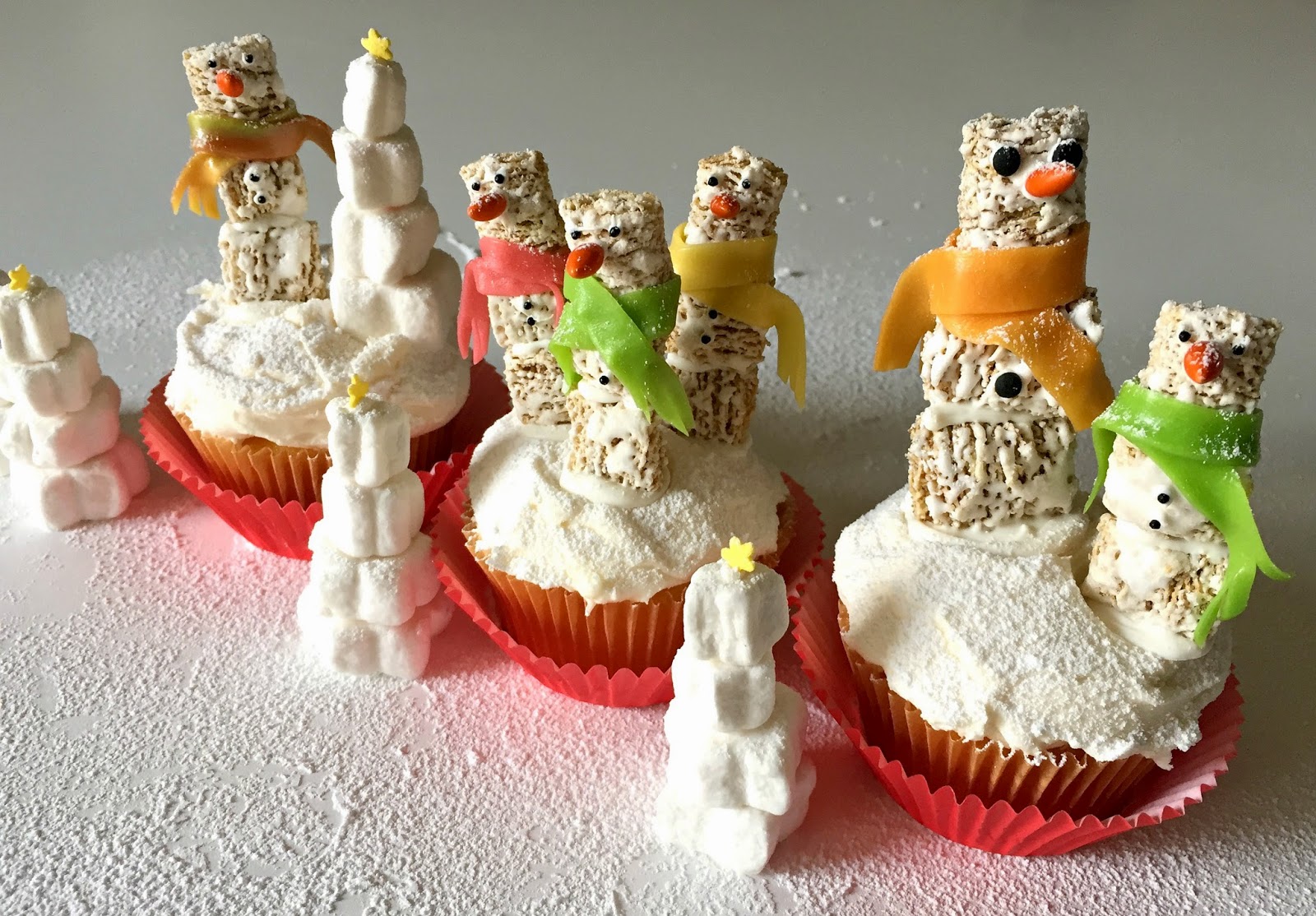 Sugar Swings! Serve Some: Cereal Snowmen made from Mini Wheats ...