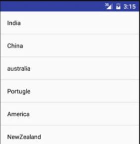 List View in Android Studio ~ Computer Languages (clcoding)