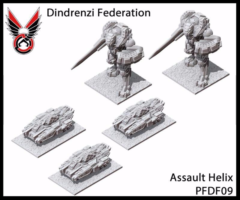 Wargame News and Terrain: Spartan Games: New Planetfall Assault Helixes ...
