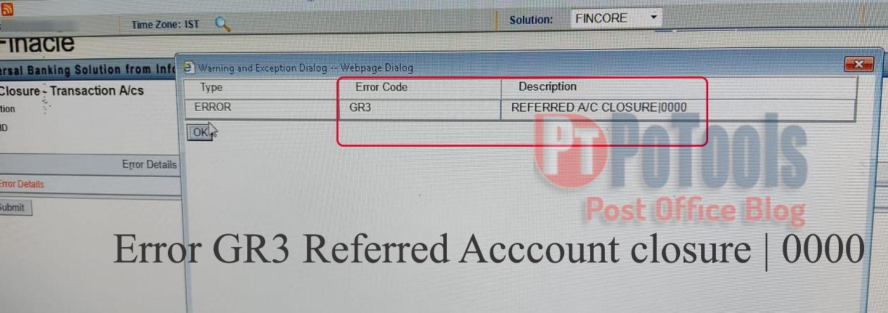 Referred Account Closure 0000 Error Code GR3 While Closing The SB referred-account-closure-0000-error-code-gr3-while-closing-the-sb