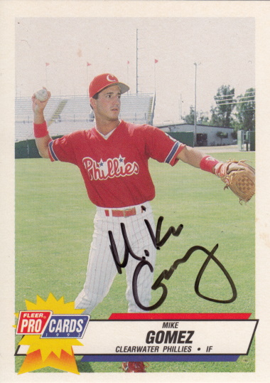 Daily Autograph: Mike Gomez
