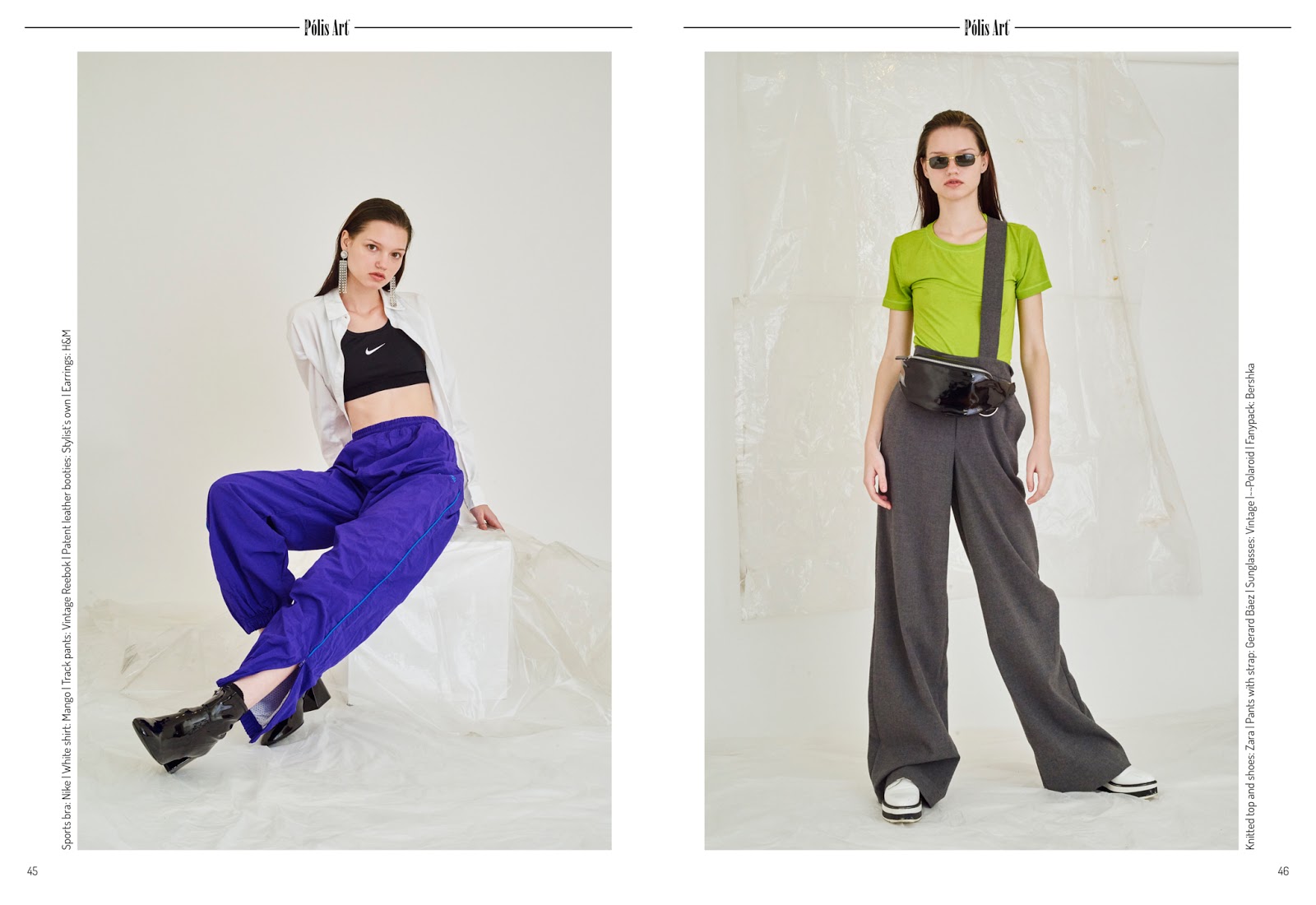 SARAH GANT / PÓLIS ART MAGAZINE, APRIL 2019 - WANTED Model Management