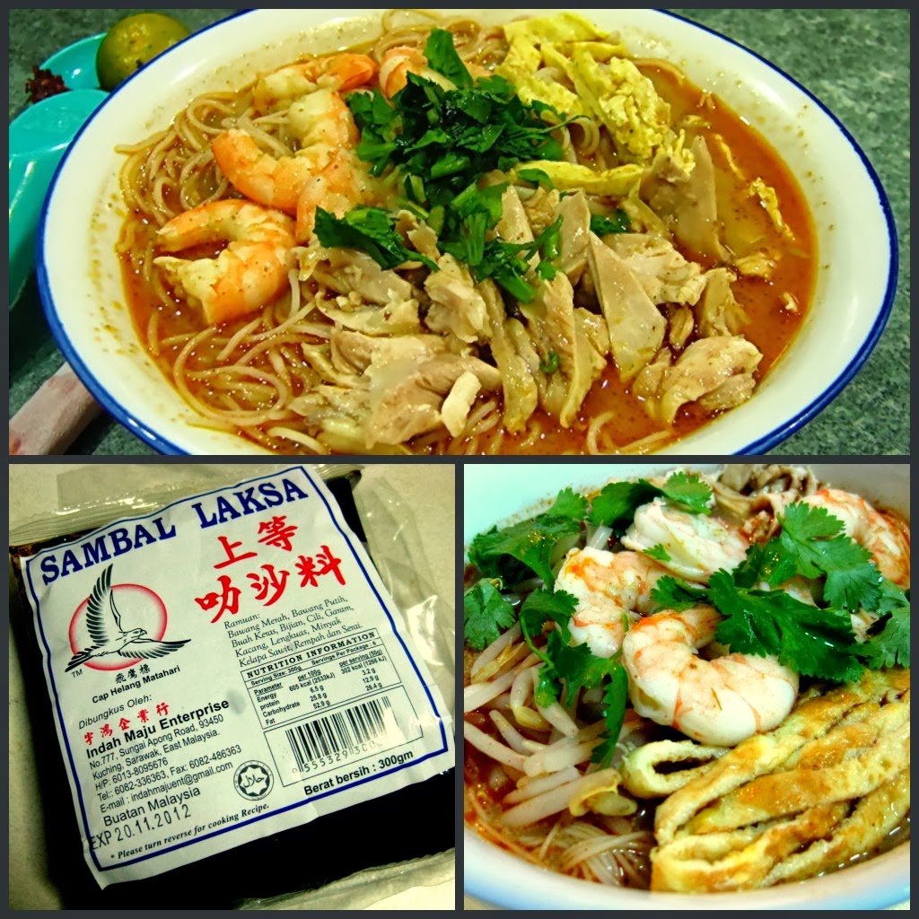 Bumi Kenyalang-Kuching, Sarawak: Mee Kolok & Laksa Sarawak