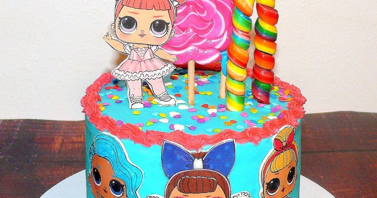 Katy's Kitchen: LOL Dolls Cake
