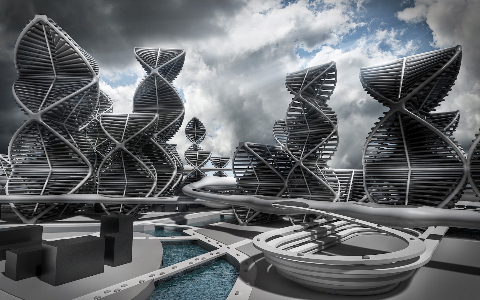 The temples of consumption: Kisho Kurokawa. Helix City. 1961