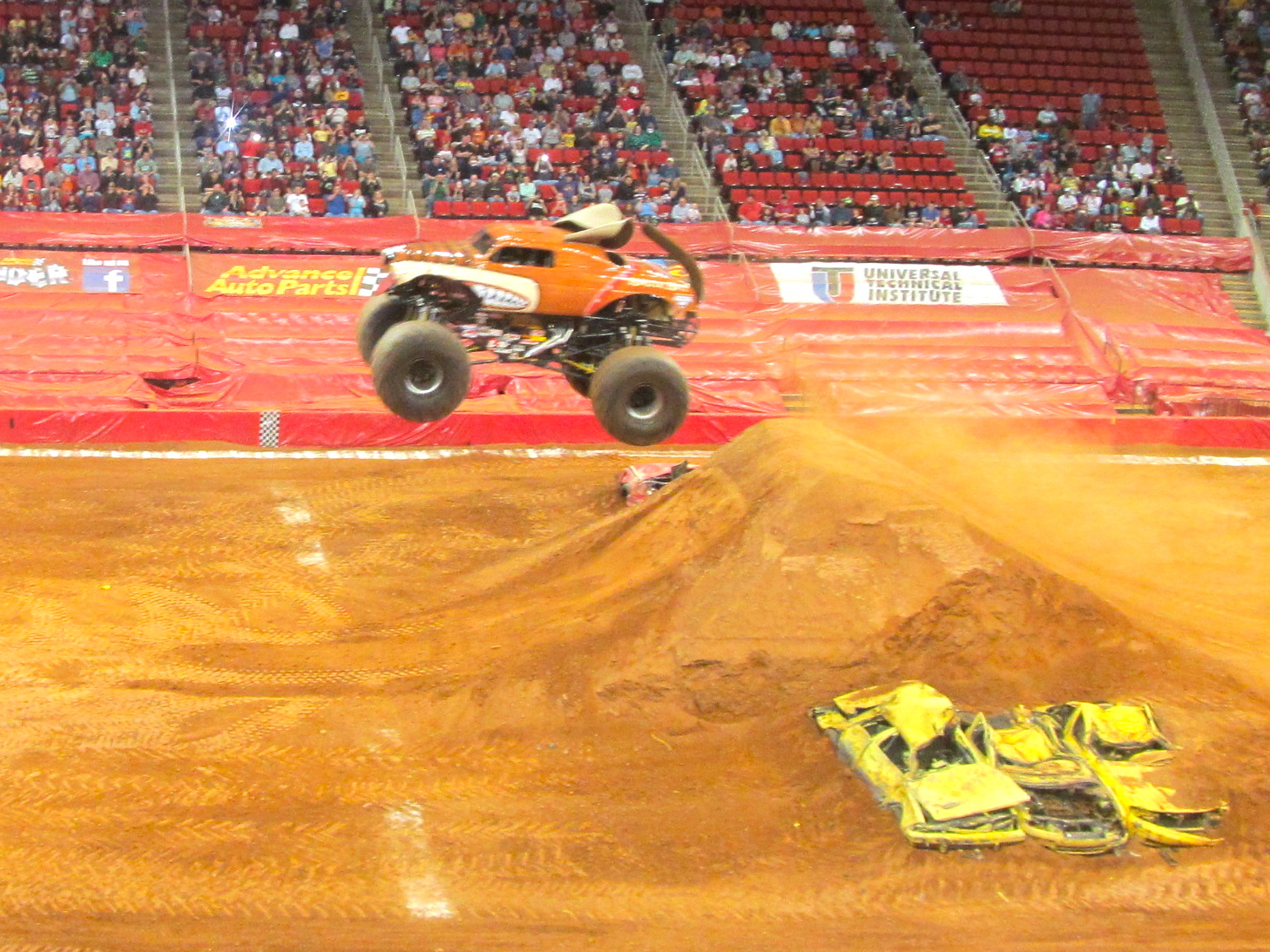 Eli & Cole - two boys, one big adventure: Monster Jam 2012!!!